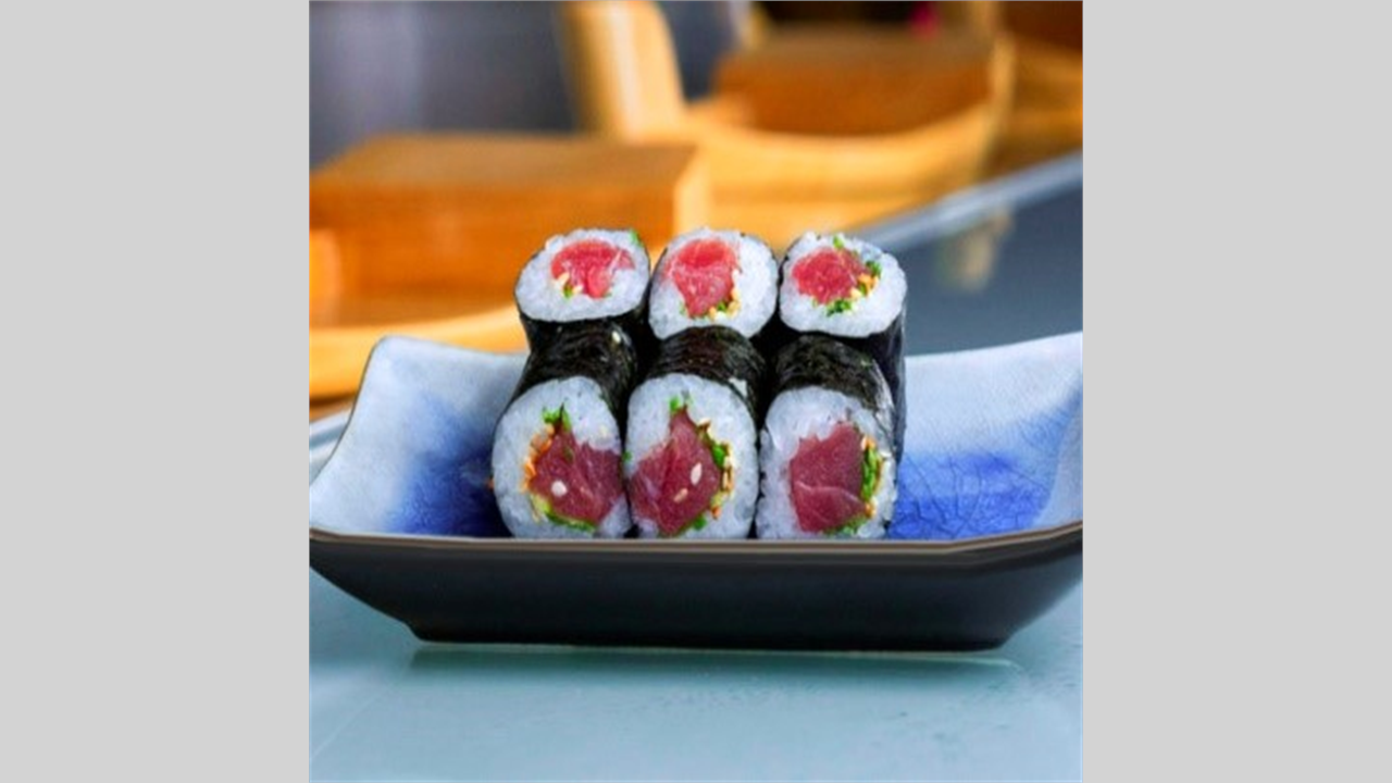 Fujiya Sushi | Negi Tekka Maki/cơm cuộn cá ngừ hành lá