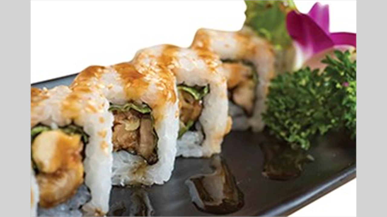 Fujiya Sushi | Tori Teriyaki Maki/Cơm cuộn gà áp chảo sốt teri